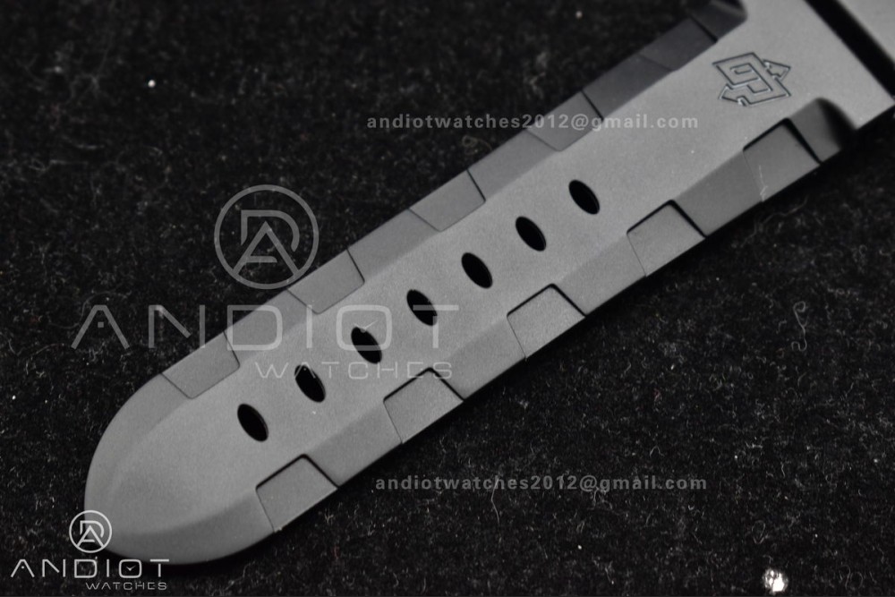PAM1229 Y SBF 1:1 Best Edition Black Dial on Black Rubber Strap P900