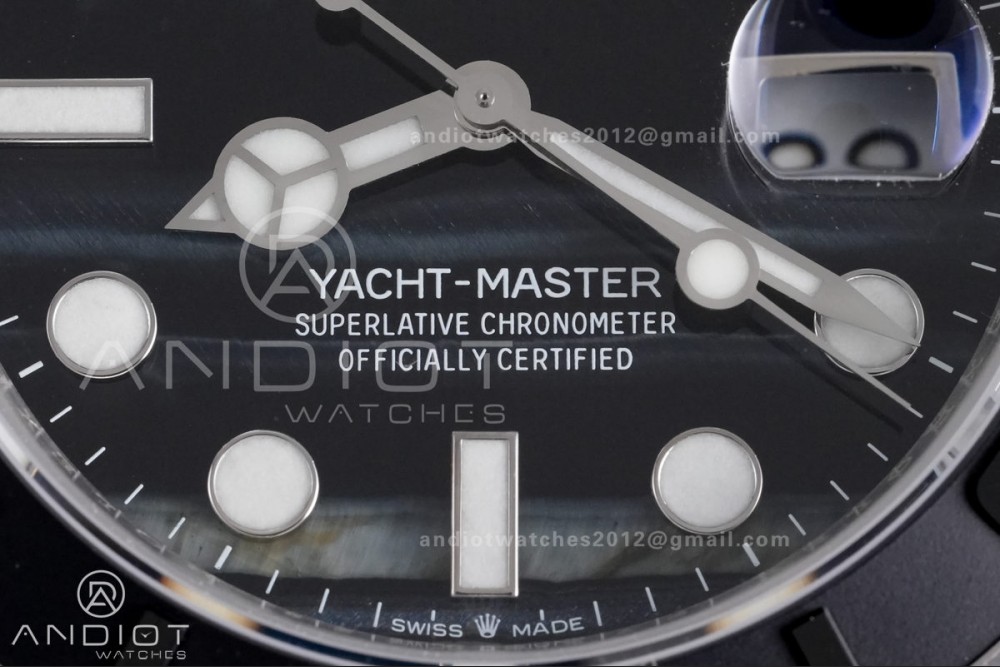 Yacht-Master 42mm 226659 Gold Factory 1:1 Best Edition Ceramic Bezel ...