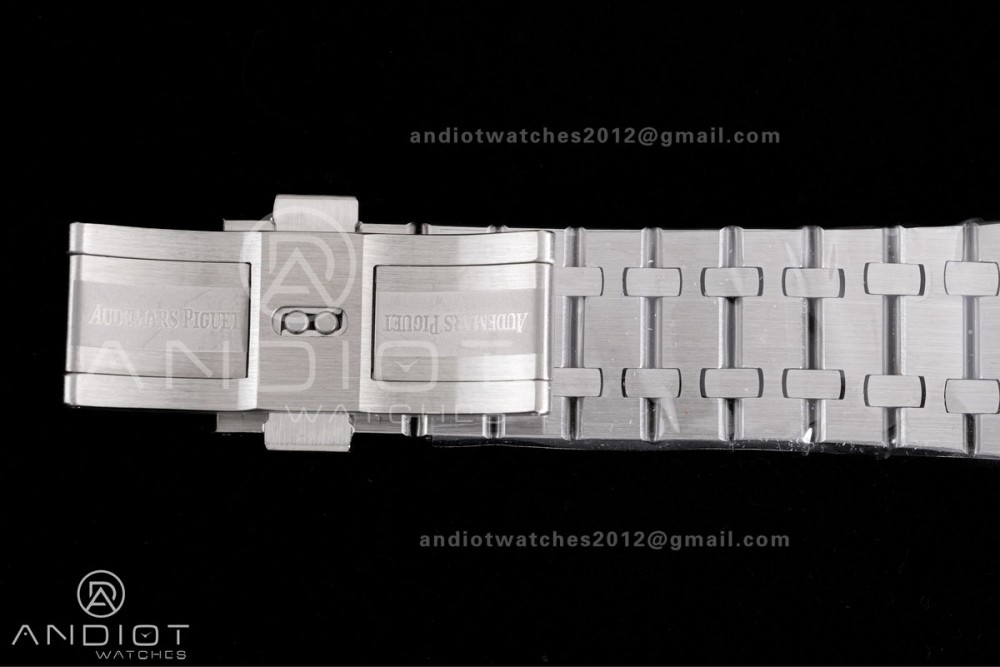 Royal Oak 41mm Openworked 15407 SS THBF 1:1 Best Edition Salmon Dial on ...