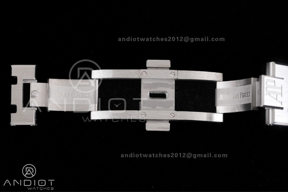 Royal Oak 41mm Openworked 15407 SS THBF 1:1 Best Edition Salmon Dial on ...