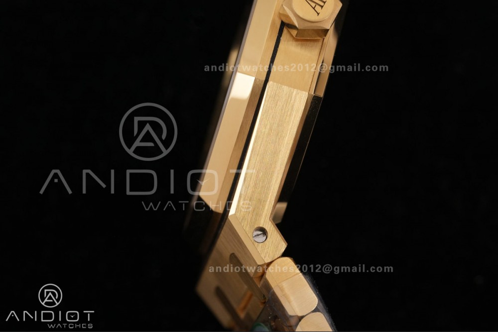 Royal Oak 41mm Openworked 15407 YG THBF 1:1 Best Edition on YG Bracelet ...