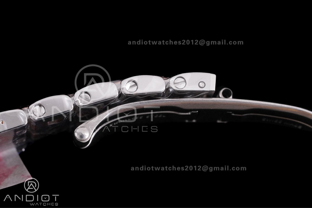 Panthère 27mm BVF 1:1 Best Edition SS/RG White Dial Diamonds Bezel on ...