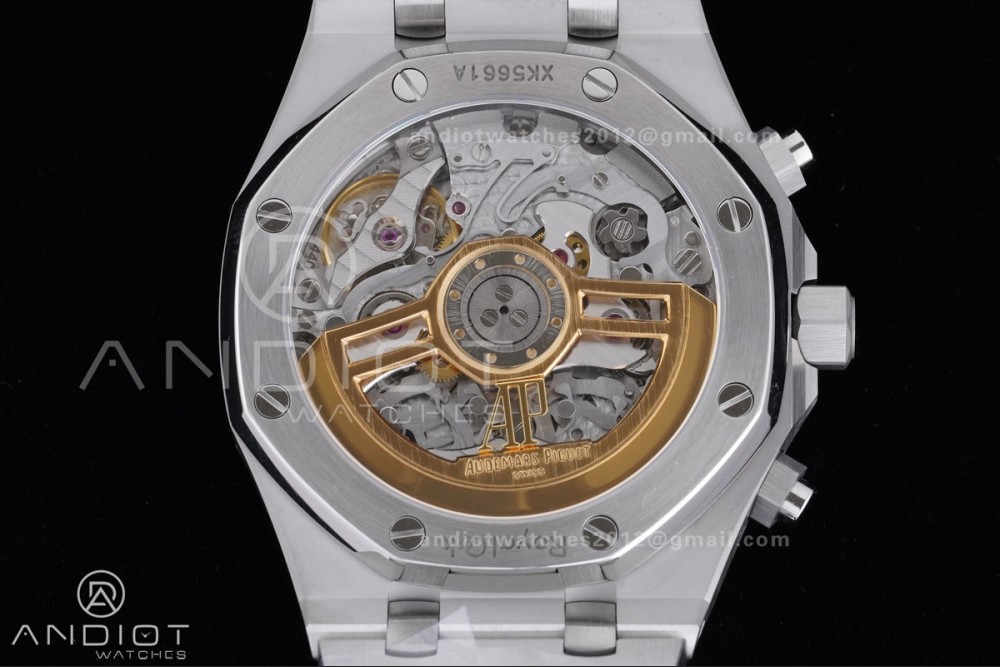 Royal Oak Chrono 26240 SS APSF 1:1 Best Edition White Dial on SS ...