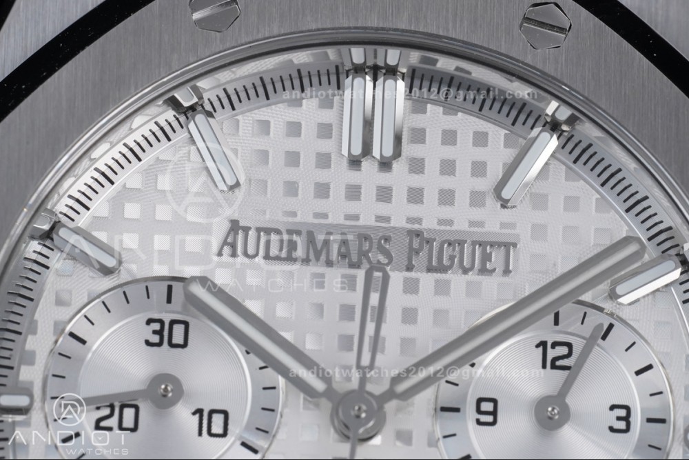 Royal Oak Chrono 26240 SS APSF 1:1 Best Edition White Dial on SS ...