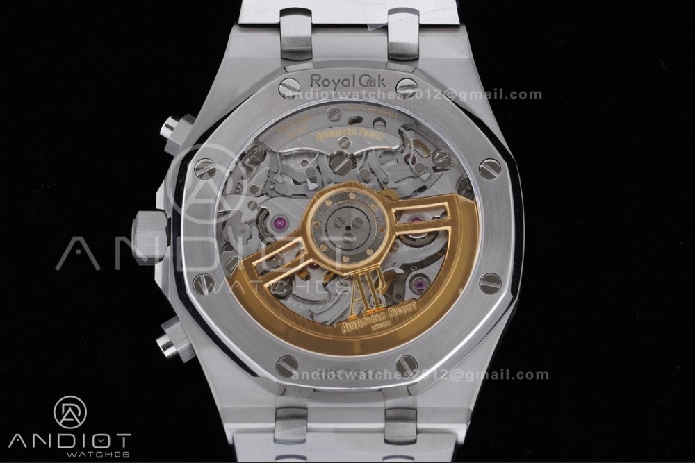 Royal Oak Chrono 26240 SS APSF 1:1 Best Edition Black Dial on SS ...